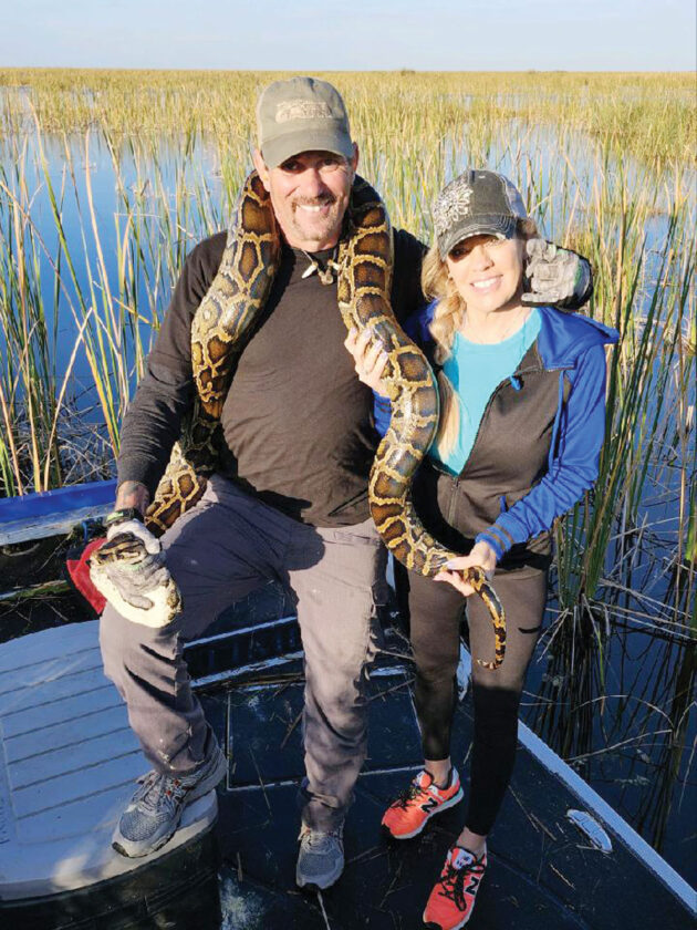 Soon to be seen on TV: Local python hunter to be in Swamp People TV show | News, Sports, Jobs ...